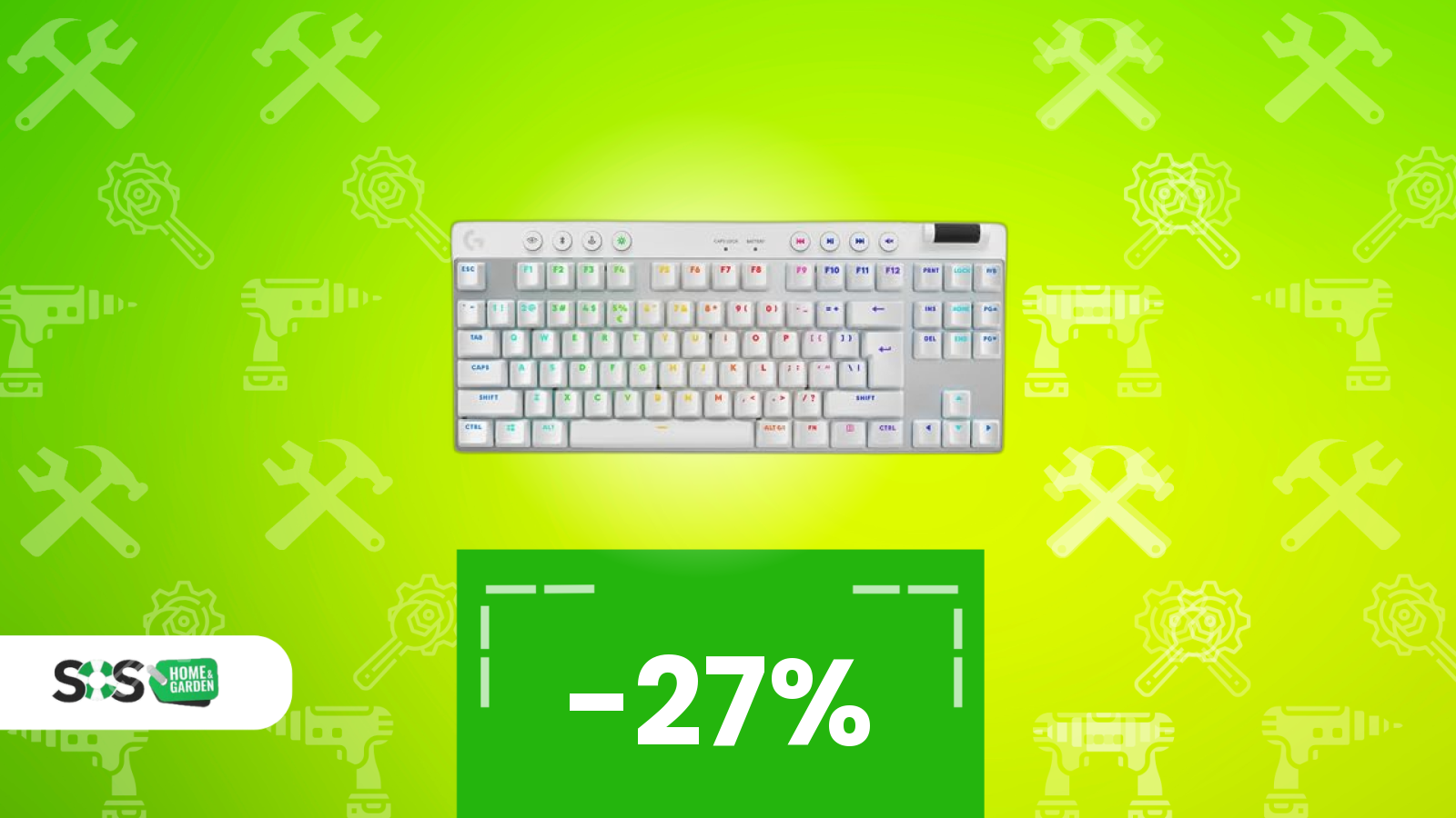 Questa tastiera non sembra Logitech, ma è fatta per farti vincere