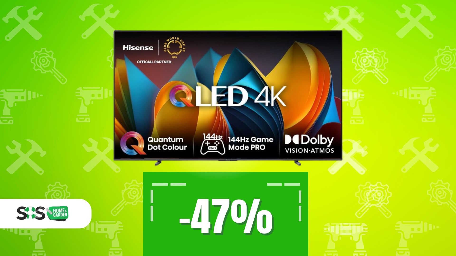 Hai tutte le console? È solo su questa TV da 100" che il gioco prende vita